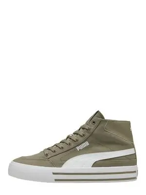PUMA Court Classic Vulcanized Formstrip Mid-Top Sneakers Brown