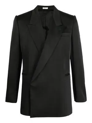 Alexander McQueen Double-breasted Blazer - Black