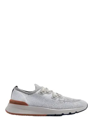 Brunello Cucinelli Knitted Sneakers - Grey