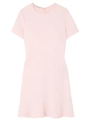 Stella McCartney Ruffled Cady Mini Dress - Pink