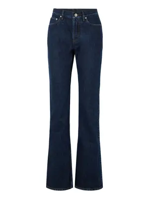 Burberry High-rise Flare Jeans - Blue