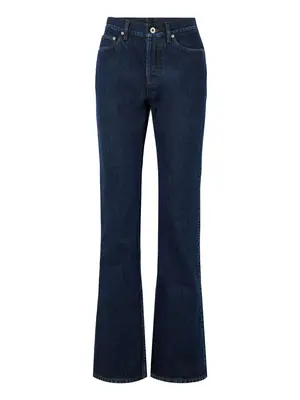 Burberry Burberry High-Rise Flare Jeans Indigo