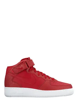 Nike Air Force 1 Mid Sneakers Gym Red/white