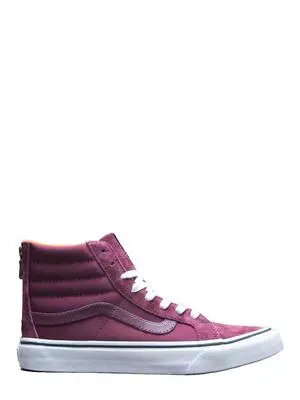 VANS Sk8-hi Slim Zip Sneakers - Burgundy