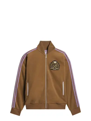 Adidas X Blondey Boucle Track Top - Brown