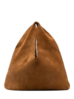 THE ROW Small Bindle Tote - Brown