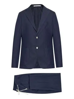 Eleventy Single-breasted Suit - Blue