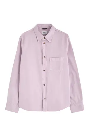 HAIKURE Ronda Cotton-blend Shirt - Lilac