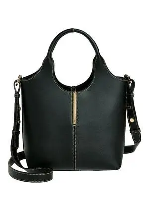 TOD'S Mini Leather Tote - Nero