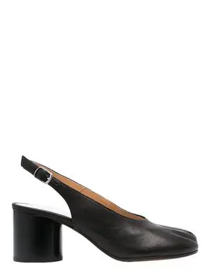 MAISON MARGIELA Tabi Slingback Heels - Black