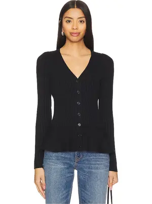 Line & Dot Brook Cardigan - Black