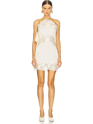 L'academie By Marianna Adira Mini Dress - Ivory