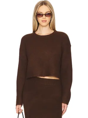 Astr The Label Clarissa Sweater - Brown