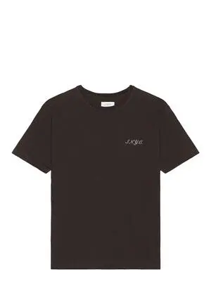 Saturdays Nyc Pigment Dyed T-shirt - Black