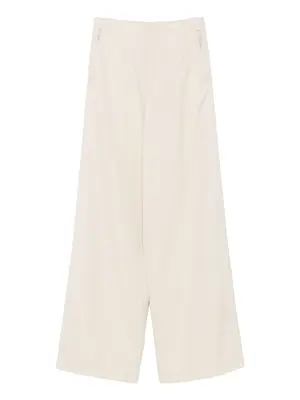 FORTE_FORTE Wide-leg Trousers - Neutrals