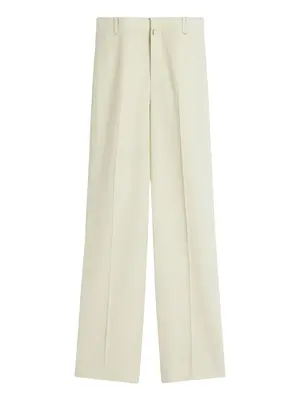 LANVIN Straight Trousers - White