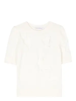 Viktor & Rolf Knitted Top - White