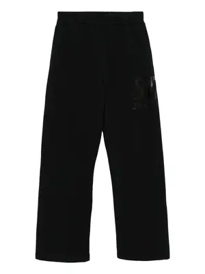 GOLDEN GOOSE Logo-print Track Pants - Black