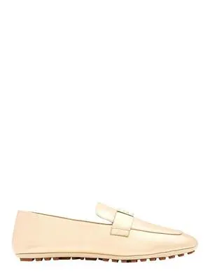Fendi Baguette Loafers - Gold