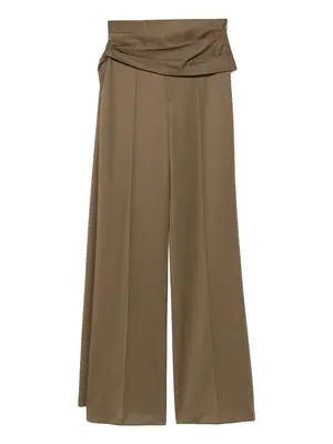 Giuseppe Di Morabito Draped Trousers - Green