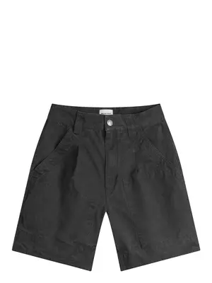 Isabel Marant Katja Cargo Shorts - Faded Black