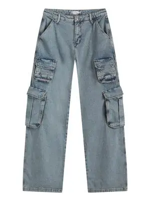 Good American Denim Cargo Pant - Indigo