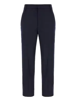 DONDUP Straight-leg Tailored Trousers - Blue
