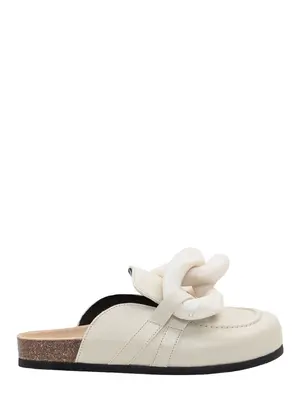 JW Anderson Chain-detail Mules - White