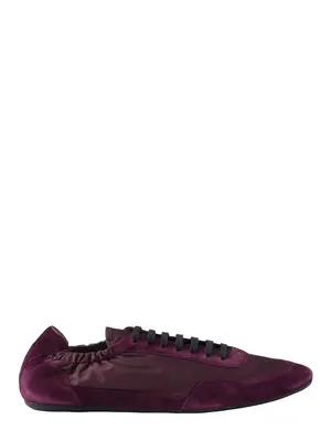 Prada Re-nylon Suede Sneakers - Purple