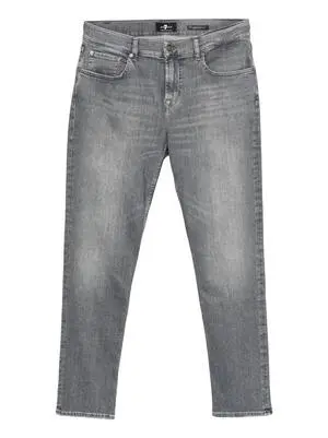 7 For All Mankind Slimmy Tapered Jeans - Grey