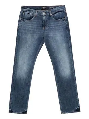 7 For All Mankind Heritage Straight-leg Jeans - Blue