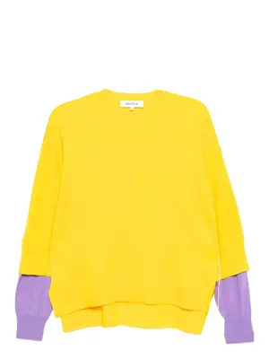ENFOLD Wool Jumper - Yellow