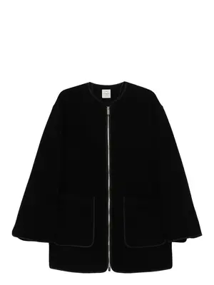 TOTEME Felted Coat - Black