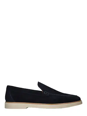 Magnanni Altea Suede Loafers - Navy