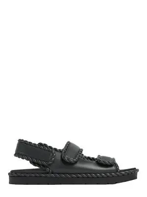 Bottega Veneta Jack Flat Sandal - Ardoise