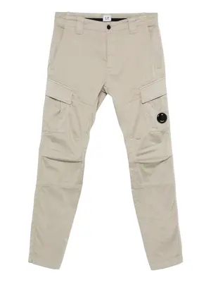 C.P. COMPANY Lens-detail Cargo Pants - Neutrals