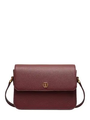 Bally Emblem Crossbody Bag - Red