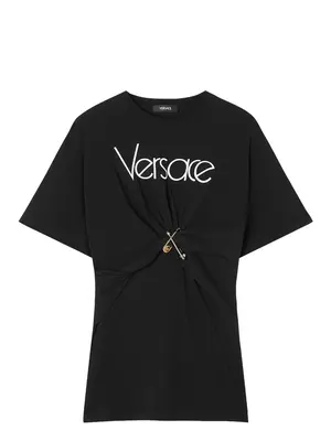 Versace Safety-pin T-shirt - Black