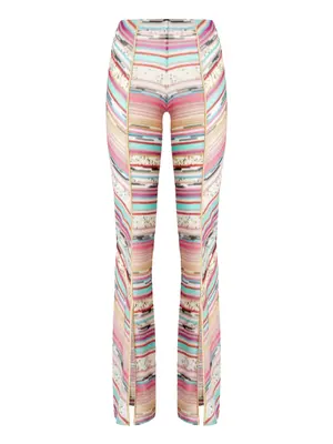 Missoni Printed Trousers - White