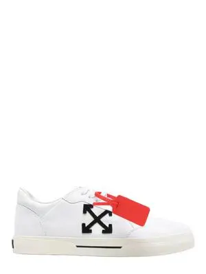 Off-White Vulcanized Low Top Sneakers - White