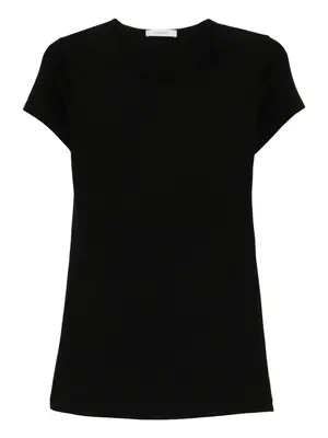 LEMAIRE Cotton T-shirt - Black