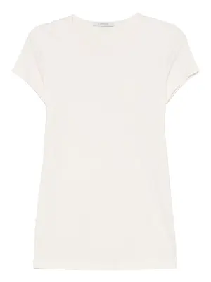 LEMAIRE Cotton T-shirt - Neutrals