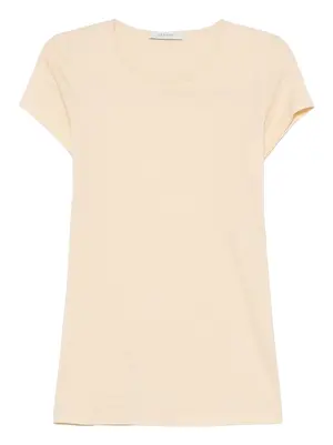 LEMAIRE Cotton T-shirt - Yellow