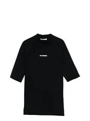 JIL SANDER Logo-print T-shirt - Black