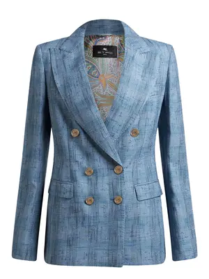ETRO ETRO Check Blazer