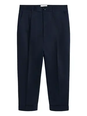 Ami Carrot-cut Trousers - Blue