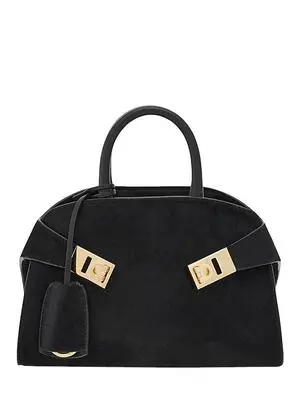 FERRAGAMO Hug Mini Bag - Nero