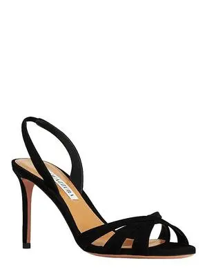 AQUAZZURA Tati 85 Sandals - Black