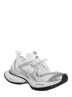 Balenciaga Circuit Low-Top Sneakers Bianco/crystal