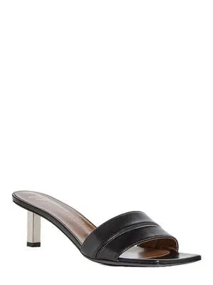 GIUSEPPE ZANOTTI Berenys Slide Sandals Nero